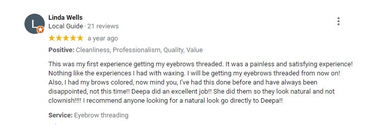 Deepa Threading+ – explore your optimal beauty